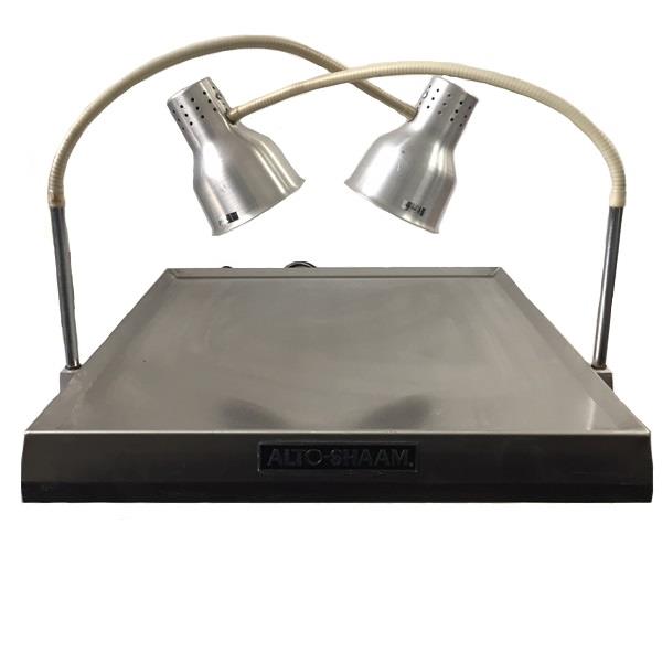 Carving Station with Dual Heat Lamps & Heated Base