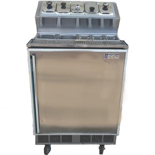 Topping Bar on Refrigerator