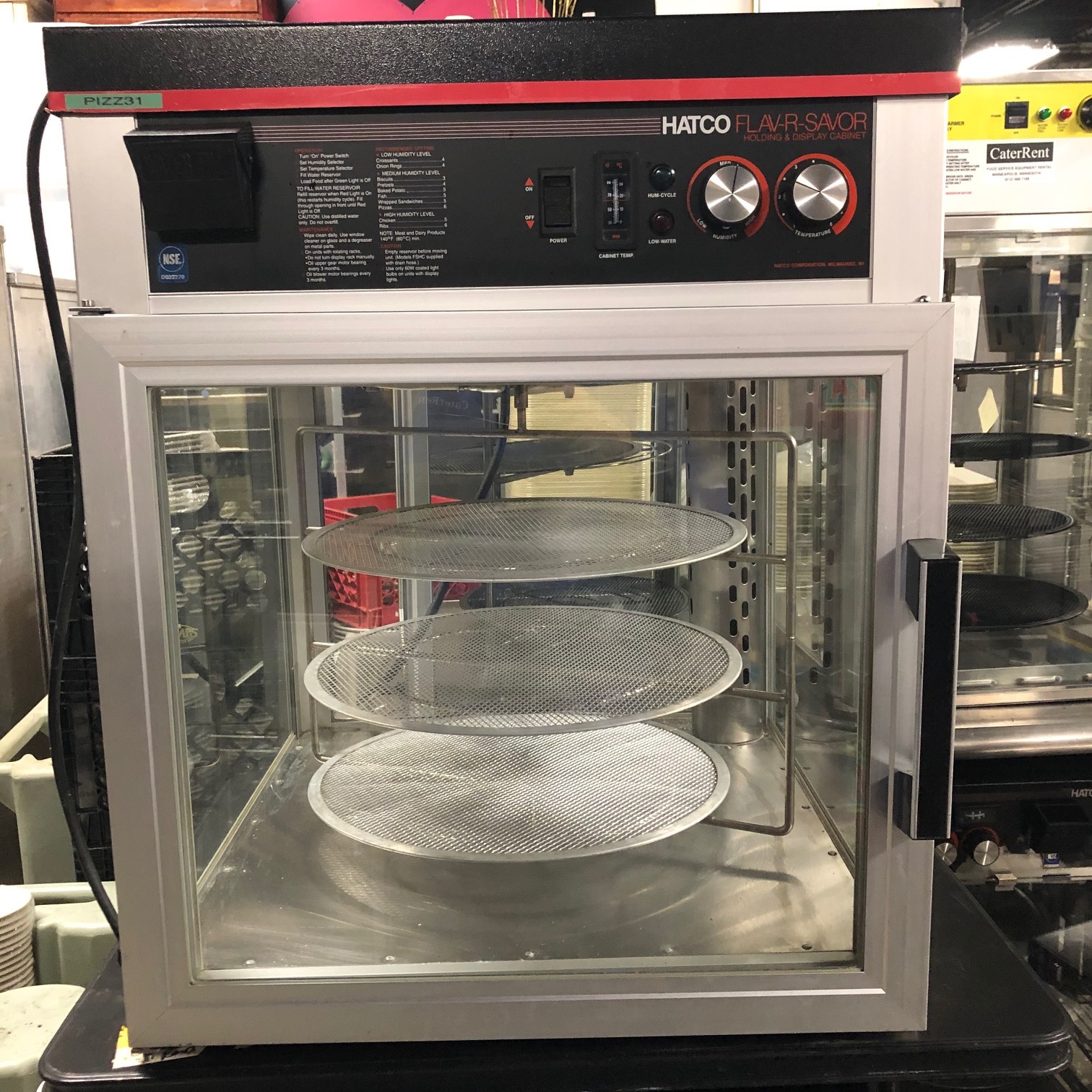 Pizza Display Unit (3 Shelf)